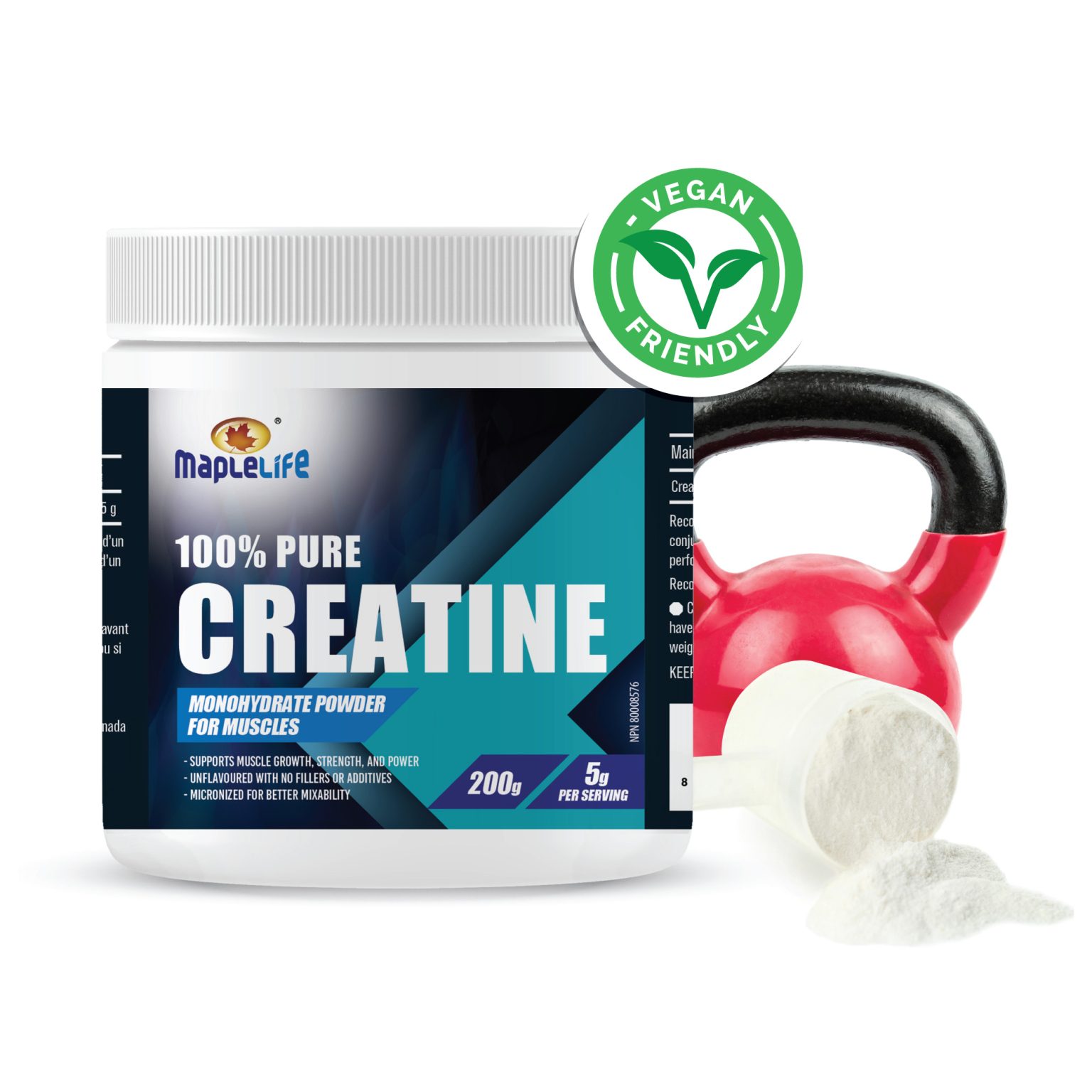 Creatine Monohydrate powder 200g - Family Care Nutrition