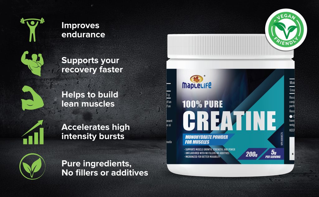 Creatine Monohydrate powder 200g - Family Care Nutrition