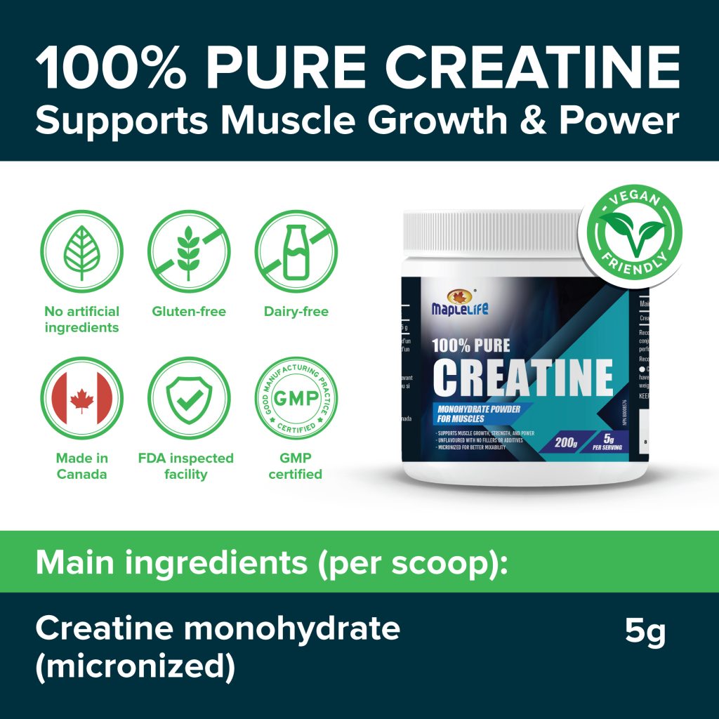 Creatine Monohydrate powder 200g - Family Care Nutrition