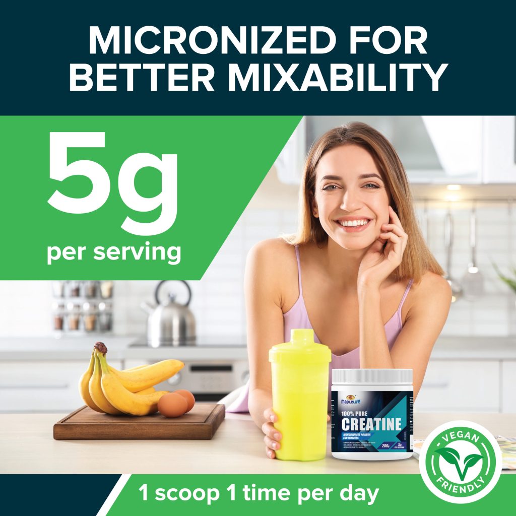 Creatine Monohydrate powder 200g - Family Care Nutrition