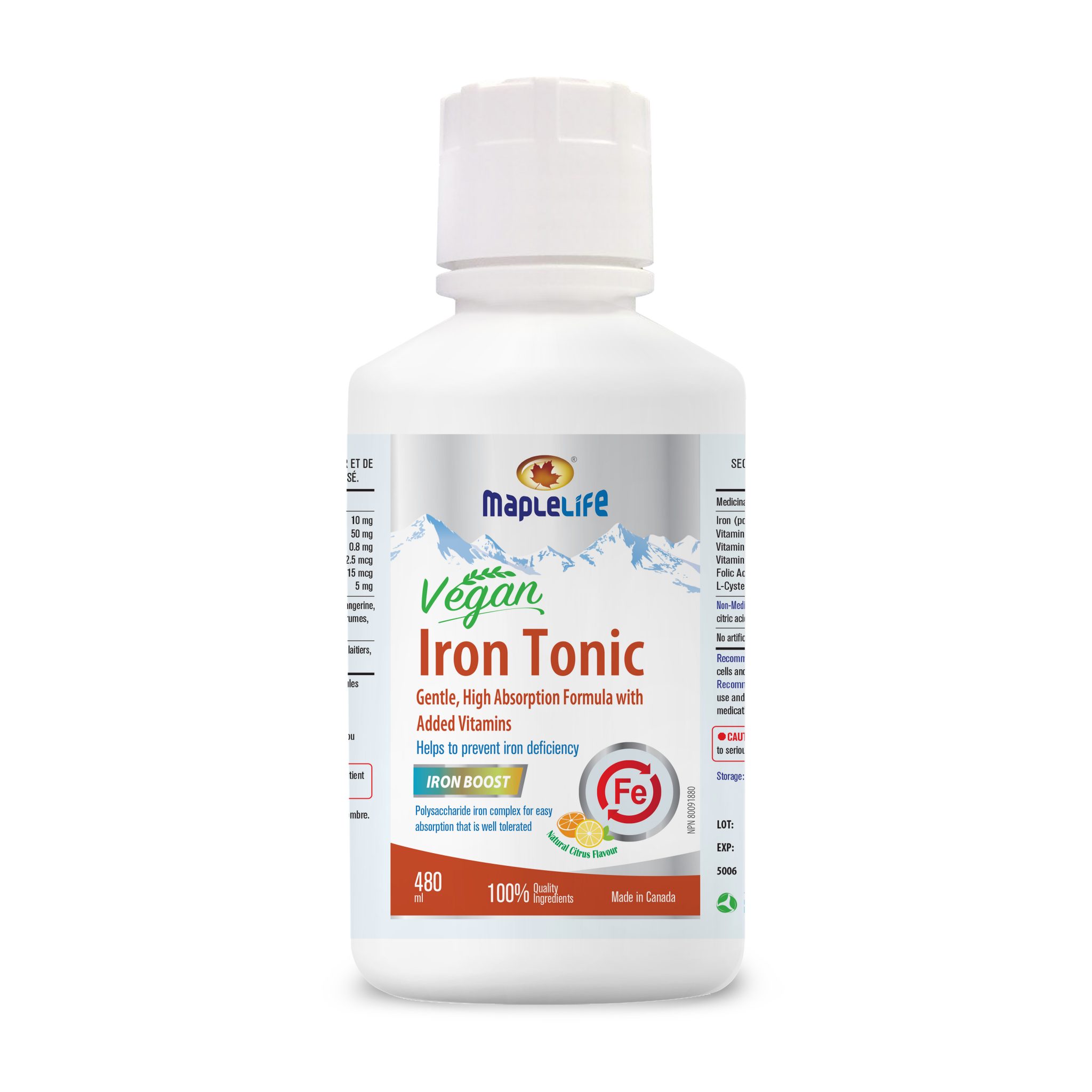 Vegan Iron Tonic - Family Care Nutrition