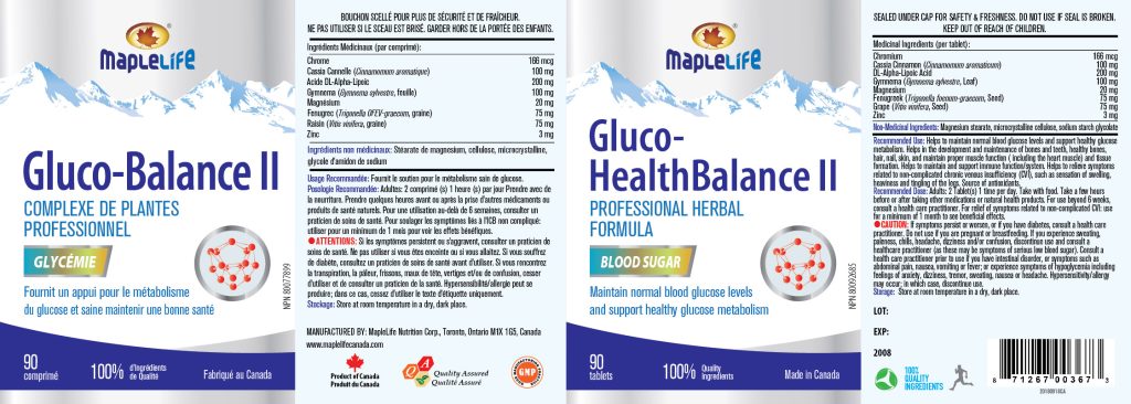 Gluco-Balance II 90 Tablets - Family Care Nutrition